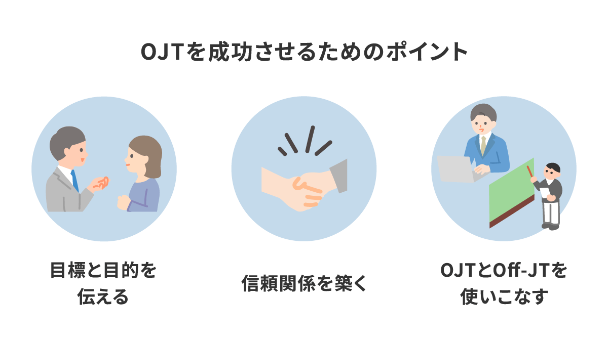 OJT形式の研修とは？他の形式との違いやメリットをわかりやすく解説